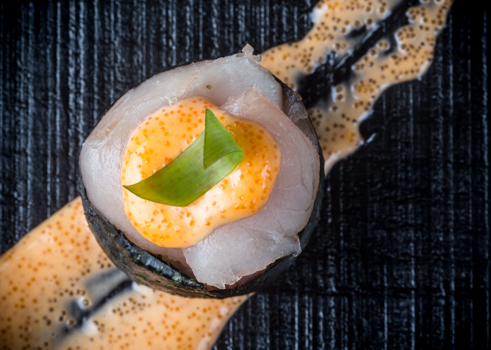 Spicy Hamachi Gunkan Maki – Sushi Day